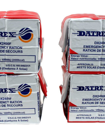 DATREX Emergency Food Ration Bars for Disaster or Survival, 2400 Calor ...