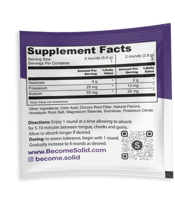 Solid Hydration Electrolyte Tablets Grape Flavor - 1 Whole Pallet - 60,000 Tablets- - PrepSOS